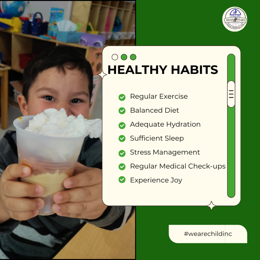 Good Habits to Begin the New Year for Head Start Families - Child Inc